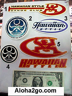 HIC stickers and more by aloha2go.com - aloha2go.com